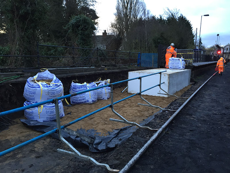 Megatech Projects | Projects | Ulceby Station Platform Extension ...