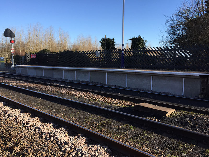 Megatech Projects | Projects | Ulceby Station Platform Extension ...