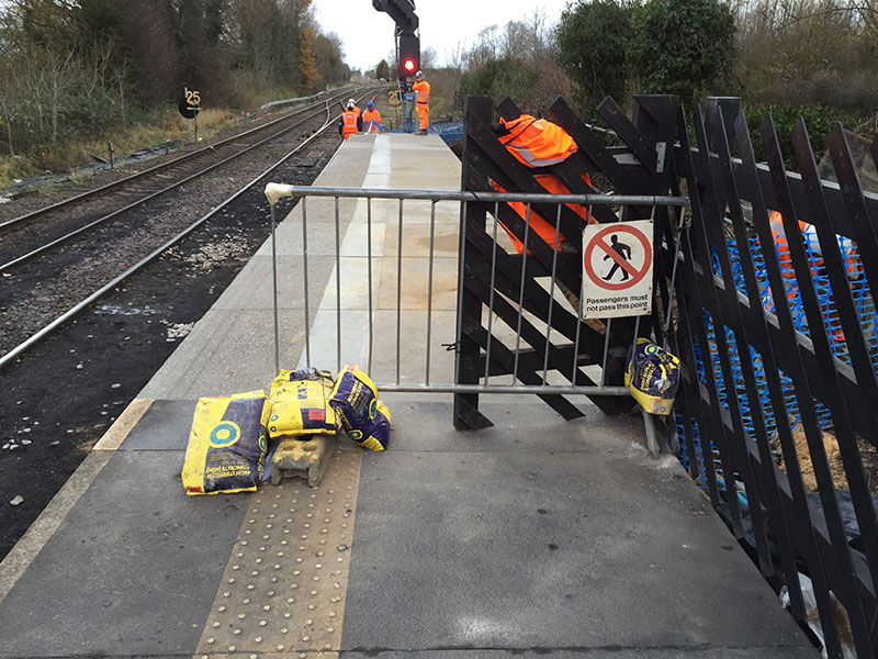 Megatech Projects | Projects | Ulceby Station Platform Extension ...